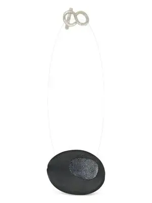 MARIA CALDERARA Thumbprint Necklace - Neutrals