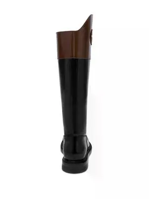 Moschino Leather Boots