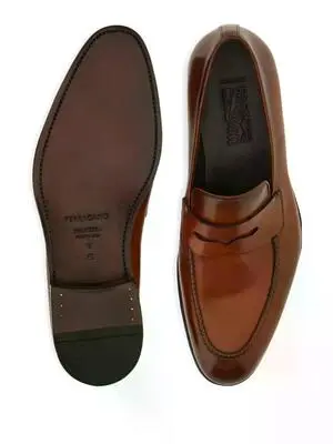 FERRAGAMO Tramezza Penny Loafers