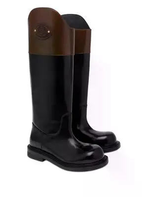 Moschino Leather Boots
