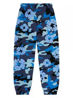 DENIM TEARS Wreath Track Pants - Blue