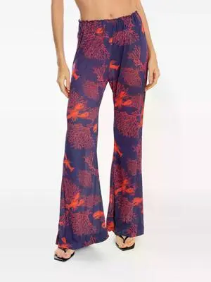 BRIGITTE Graphic-print Trousers
