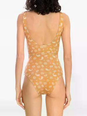 BRIGITTE Paisley-print One-piece Swimsuit
