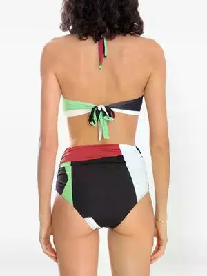 BRIGITTE Geometric-print Bikini