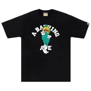 A BATHING APE Tiger Milo College Tee