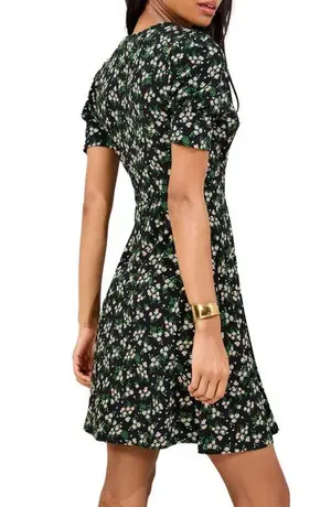 LIPSY Floral Print Minidress