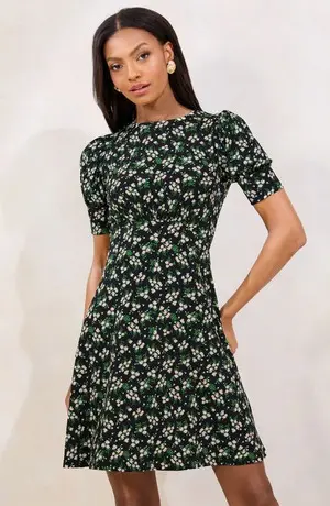 LIPSY Floral Print Minidress