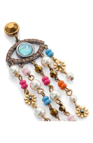 Kurt Geiger Evil Eye Chandelier Earrings