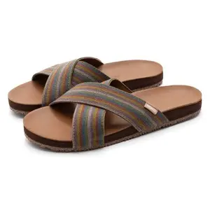 FEELGOODZ Zensole Cascades Double Strap Slide Sandals - Paradise