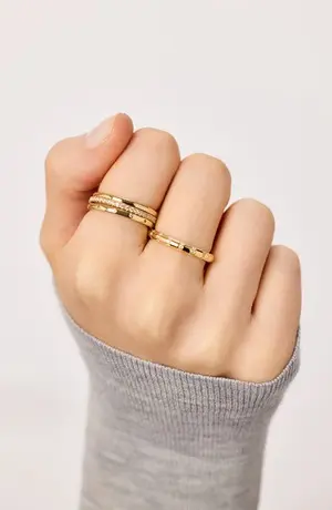 ANA LUISA Camden Ring Set