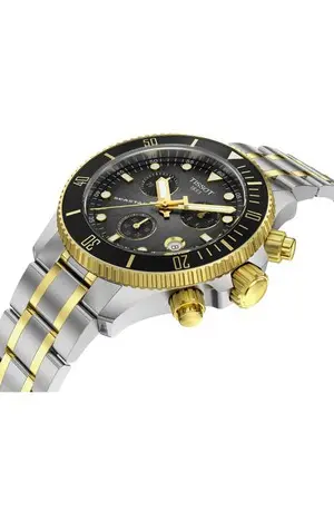 TISSOT Seastar 1000 Chronograph Bracelet Watch - Grey Gradient