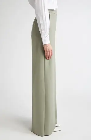 Max Mara Biada Jersey Wide Leg Pants