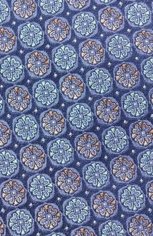 Nordstrom Glover Medallion Silk Neck Tie - Mint