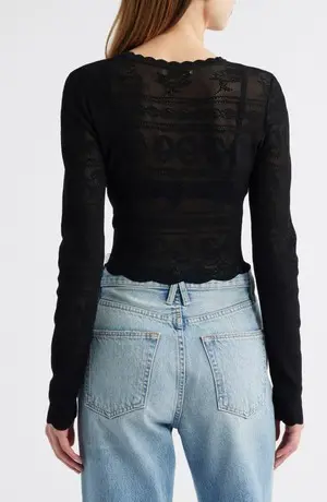 LoveShackFancy Gretta Jacquard Cardigan