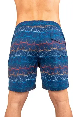 MACEOO Printed Swim Trunks