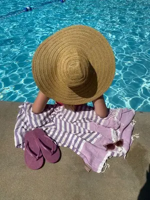 FEELGOODZ Artisan Crafted Cotton Turkish Towel Beach Bath