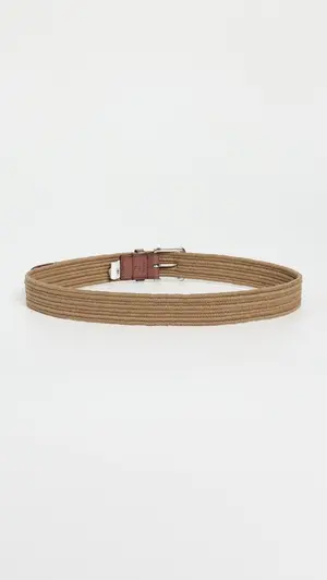 Rlx Ralph Lauren Braided Belt - Brown