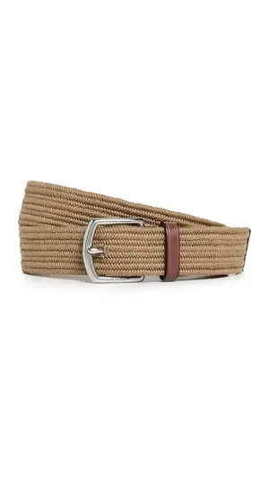 Rlx Ralph Lauren Braided Belt - Brown