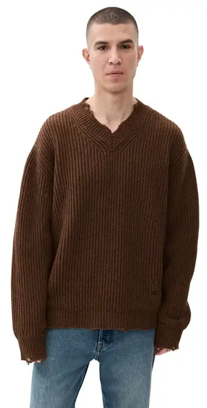Men's Brown Sweaters