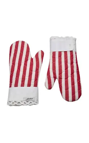 GOHAR WORLD Cotton Oven Gloves - Red