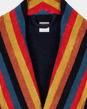 Paul Smith Apos;s Artist Stripe Cotton Terry Robe - 96_a_str