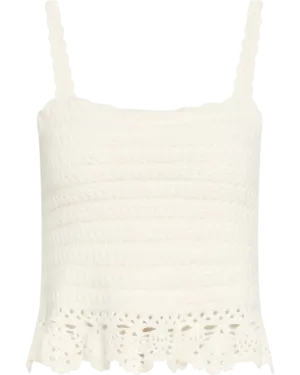 RAILS Rails Estefania Crochet-Knit Tank Top