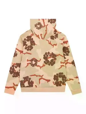 DENIM TEARS Printed Zip-up Hoodie