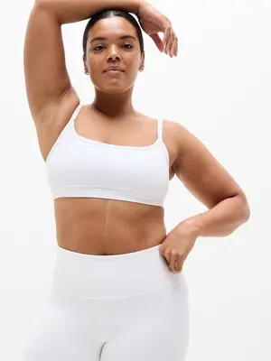 Athleta Square Neck Bra D-dd - Bright White