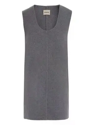 Khaite Sleeveless Wool Dress