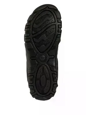 Geox Panelled Sandals - Black