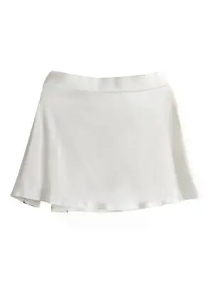 MALBON Baseline Tennis Skirt - White