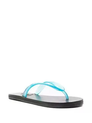 ANCIENT GREEK SANDALS Two-tone Flip-flops