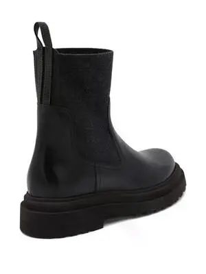 Brunello Cucinelli Platform Chelsea Boots