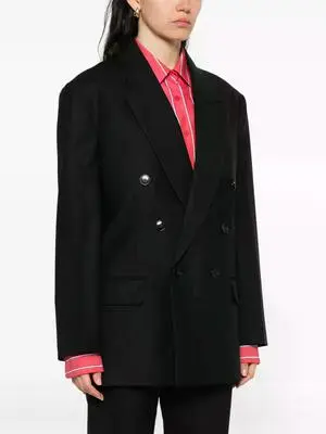 Victoria Beckham Double-breasted Blazer - Black
