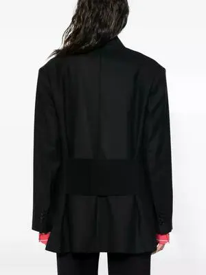 Victoria Beckham Double-breasted Blazer - Black