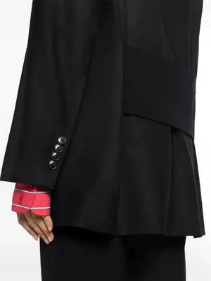 Victoria Beckham Double-breasted Blazer - Black