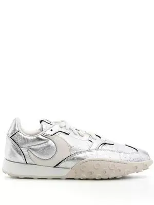 MARINE SERRE Tone Laminated Moonogram Panelled Sneakers