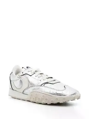 MARINE SERRE Tone Laminated Moonogram Panelled Sneakers