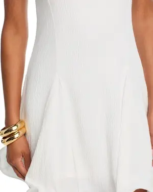Line & Dot Celesta Mini Dress - White Multi