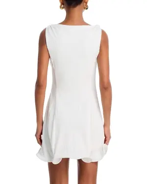 Line & Dot Celesta Mini Dress - White Multi