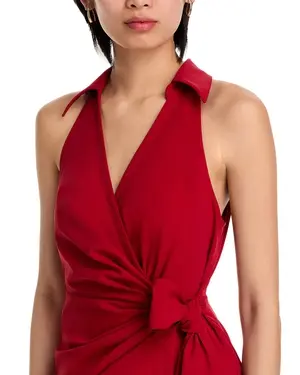 Cinq À Sept Ellson Tie Detailed Dress