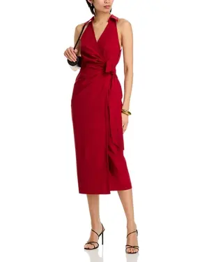 Cinq À Sept Ellson Tie Detailed Dress