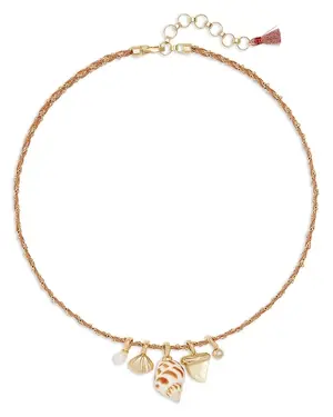 Kendra Scott Oleana Charm Necklace - Gold