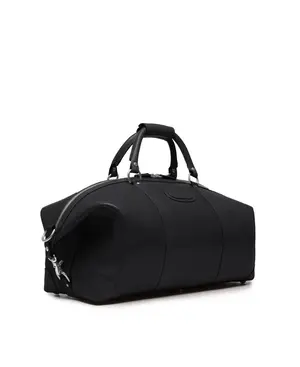 KORCHMAR Twain Leather Weekender Duffel Bag - Black