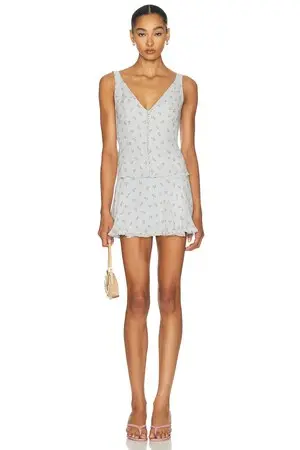 MIRROR PALAIS Berry Vest Top