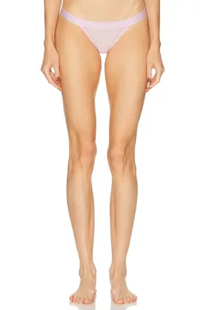 NEGATIVE UNDERWEAR Sieve Thong In Pink - Babe