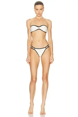Solid & Striped The Tatum Bikini Bottom - Brule