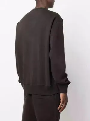 AMBUSH Logo-print Long-sleeve Sweatshirt - Brown