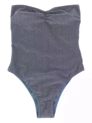 MC2 SAINT BARTH Soleil Strapless Swimsuit - Grey