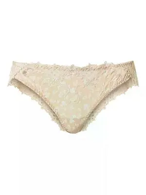 TWINSET Floral-lace Briefs - Neutrals